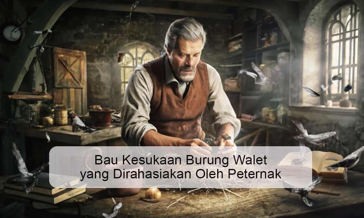 Bau Kesukaan Burung Walet yang Dirahasiakan Oleh Peternak