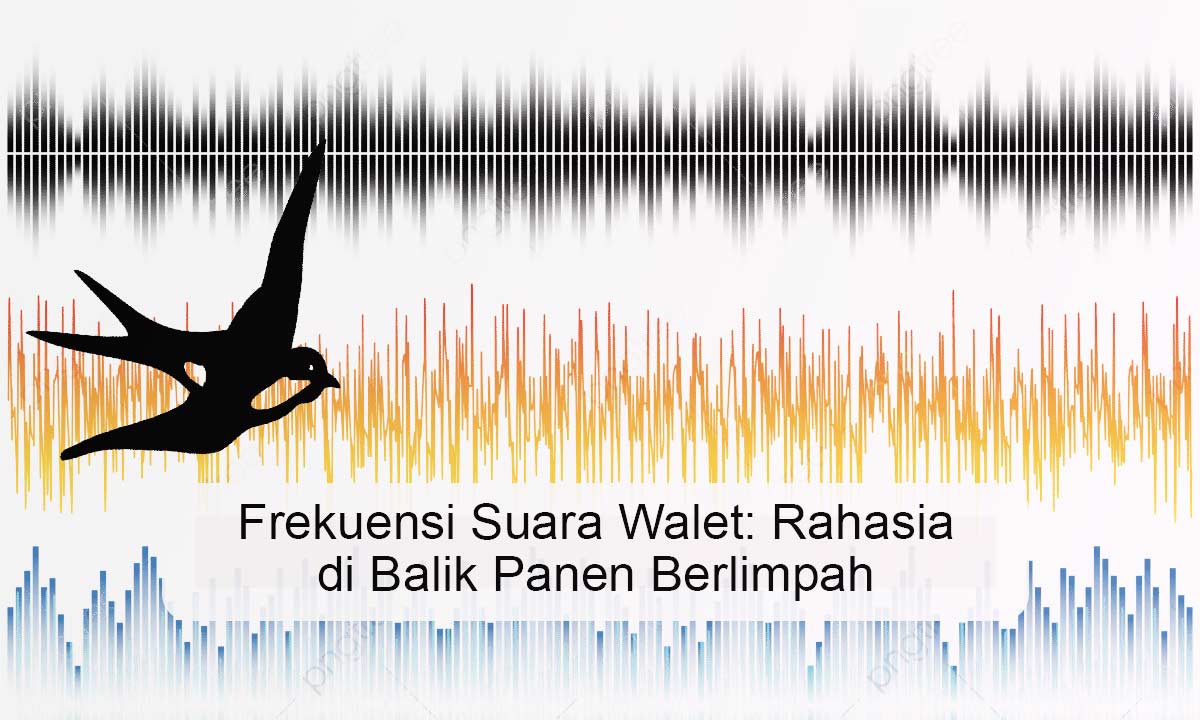 Frekuensi Suara Walet: Rahasia di Balik Panen Berlimpah