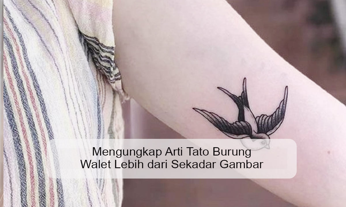 Mengungkap Arti Tato Burung Walet Lebih dari Sekadar Gambar